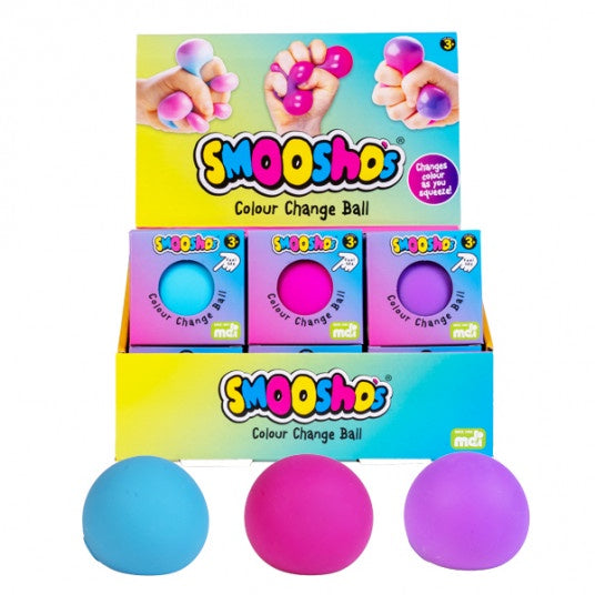 SMOOSHOS STRESS BALL | COLOUR CHANGE BALL – Games Chain